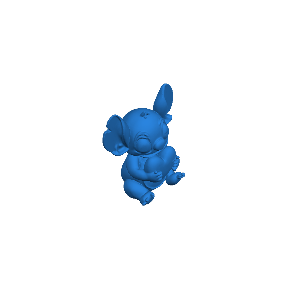 3D Printer Files | 3MF File | Stich (Lilo & Stich Disney | Creality Cloud