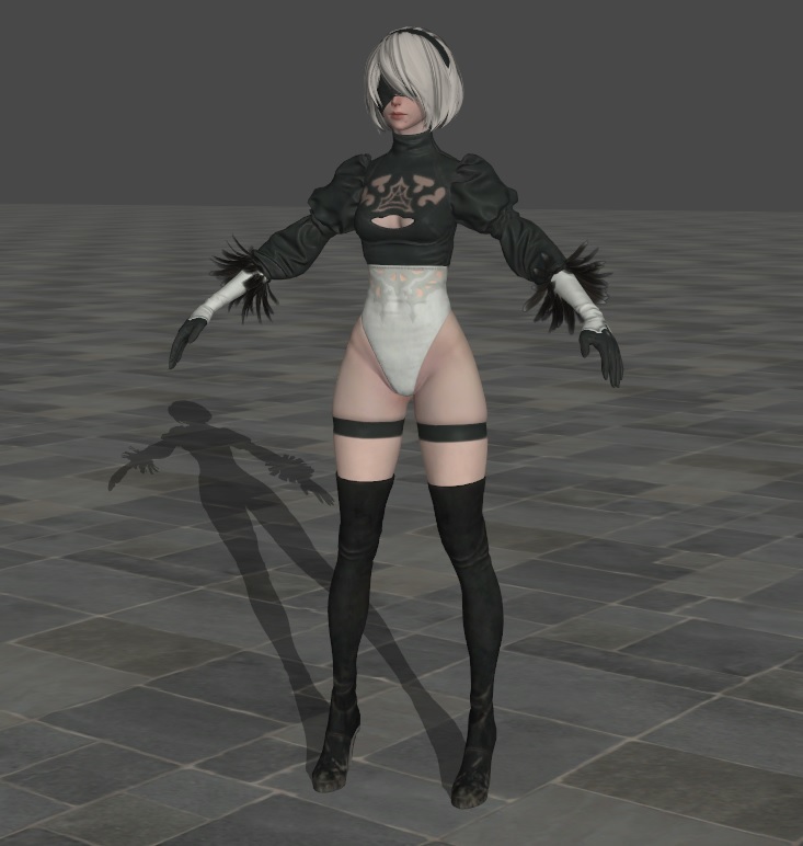 NieR: Automata 2B 9S A2 etc YoRHa | 3D models download | Creality Cloud