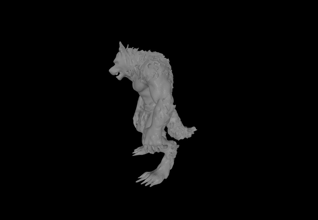 Werewolf | Download de modelos 3D | Creality Cloud