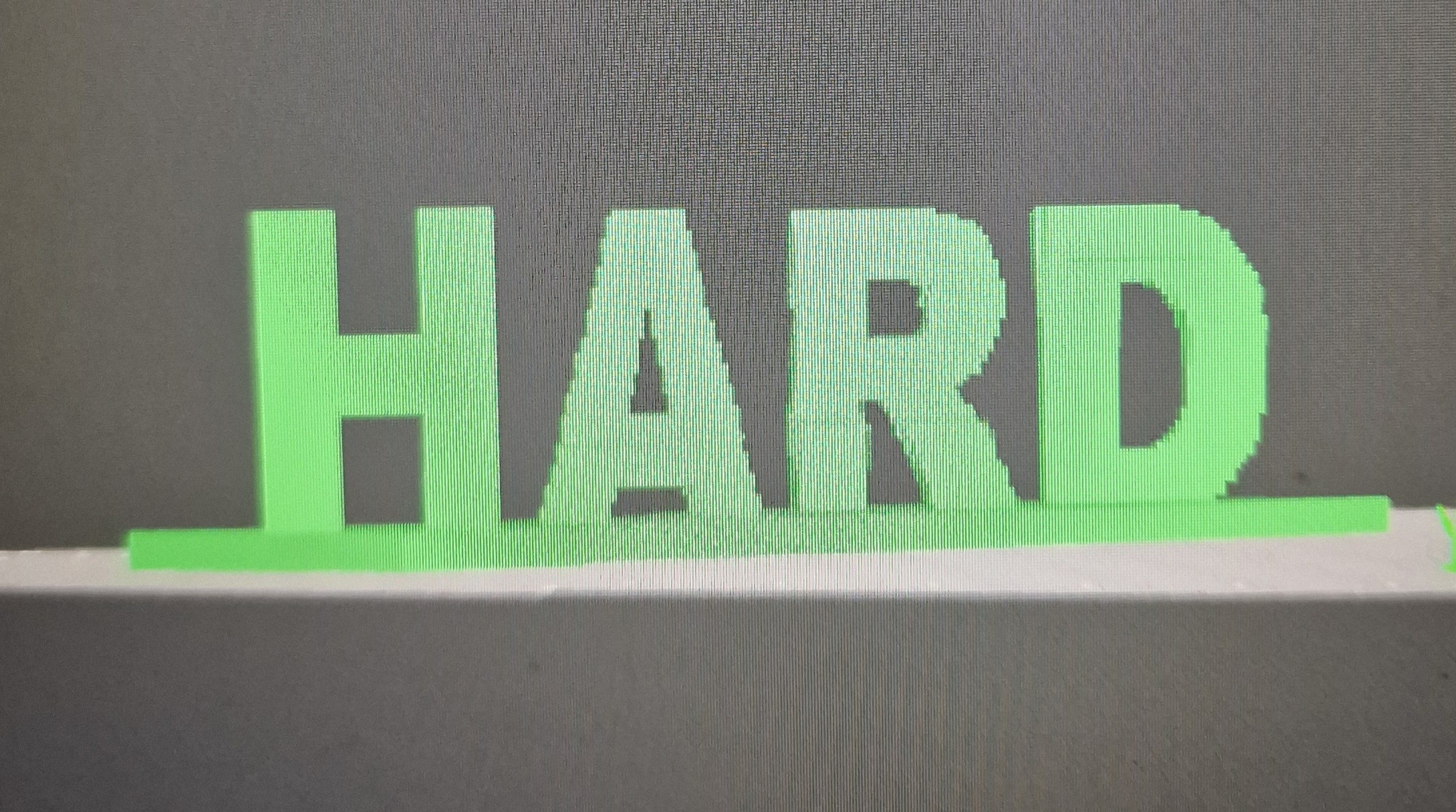 EASY-HARD Dual Text Illusion | 3D models download | Creality Cloud