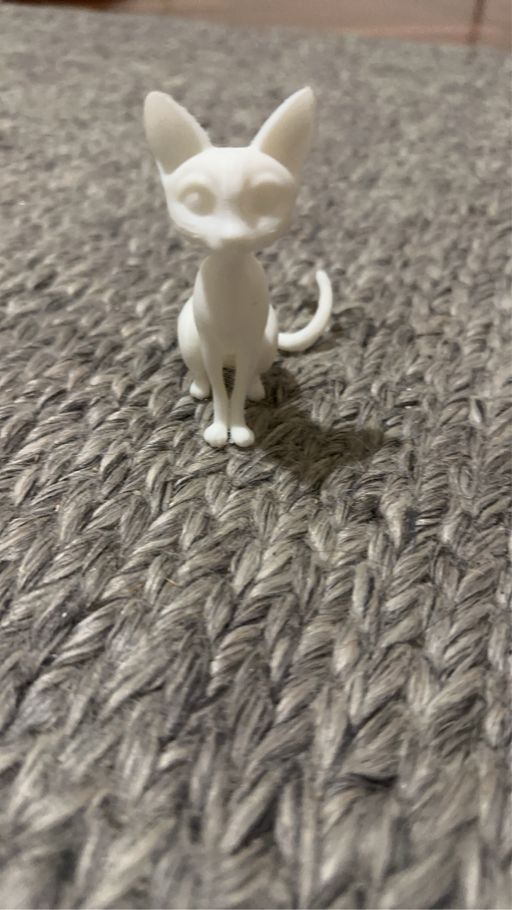 This cat came out great and the supports came off super easily | Creality Cloud