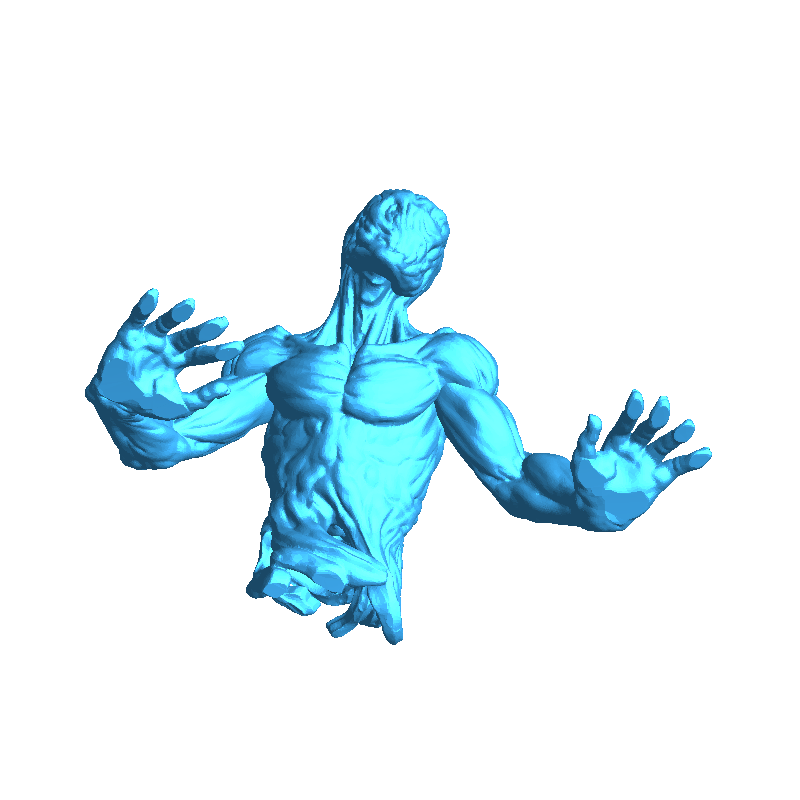 Characters & Creatures STL Download - Oversized Humanoid -SCP ...