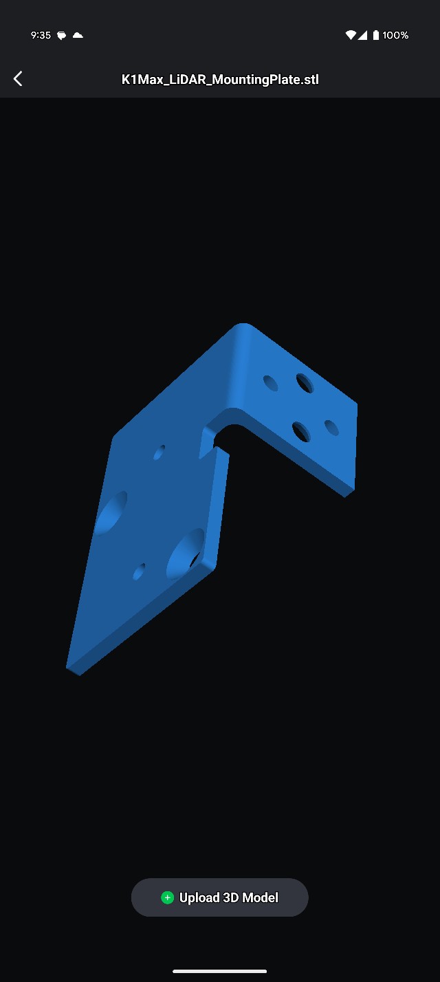 3D Printer Files | 3MF File | ai sensor bracket | Creality Cloud