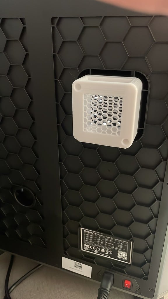 Creality Flagship K1 Activated Carbon Air Filter Purifier | 3D models ...