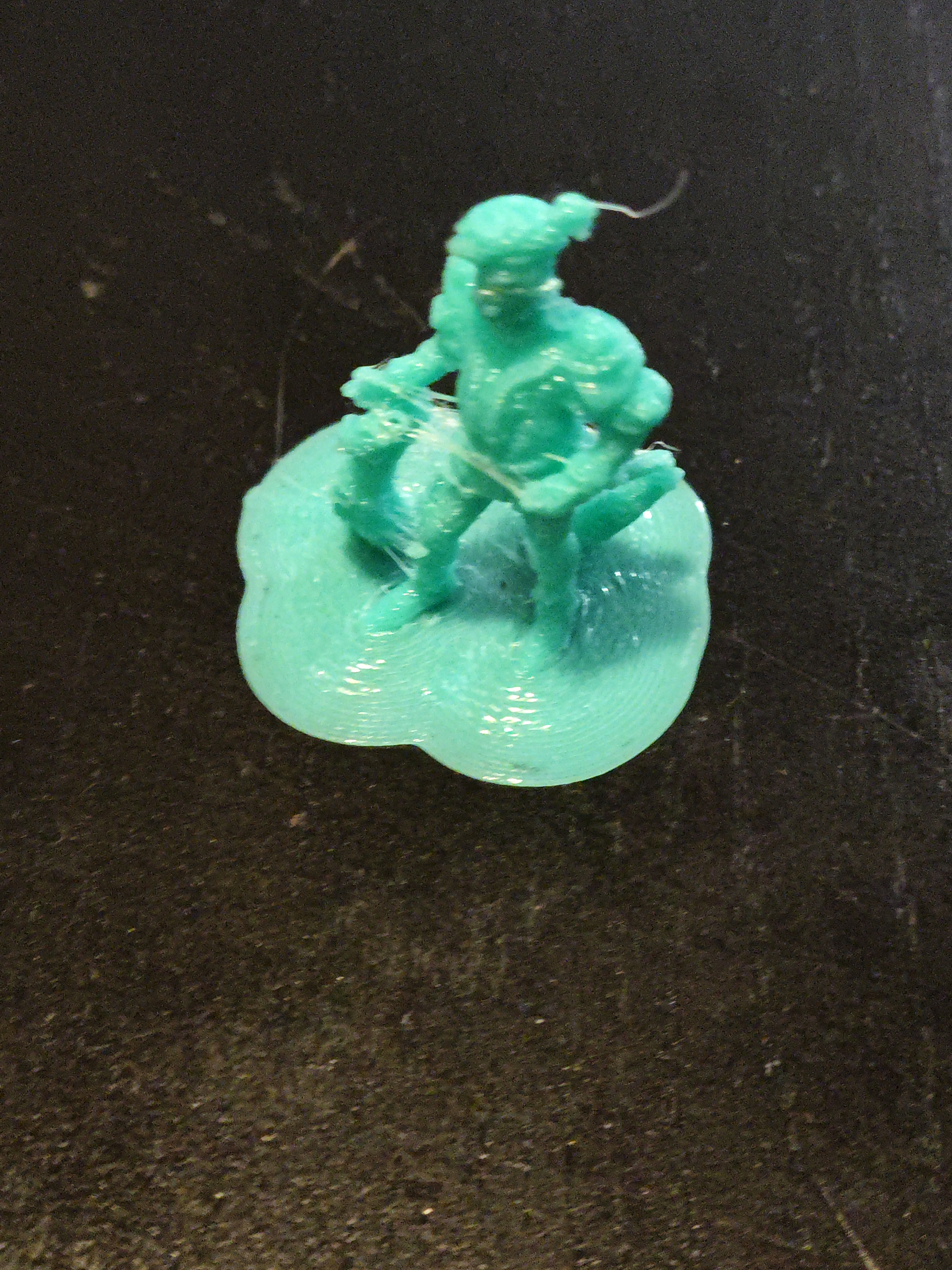 this is my print for this very nice model in FDM, need some fine after ...