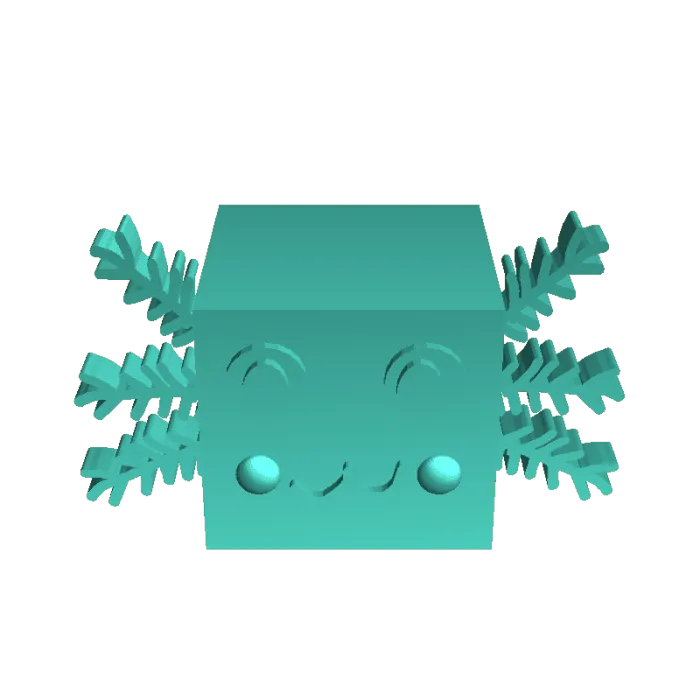 Other STL Download - Axolotl Cube (SALE 75%-)by JezzyCrazyTV