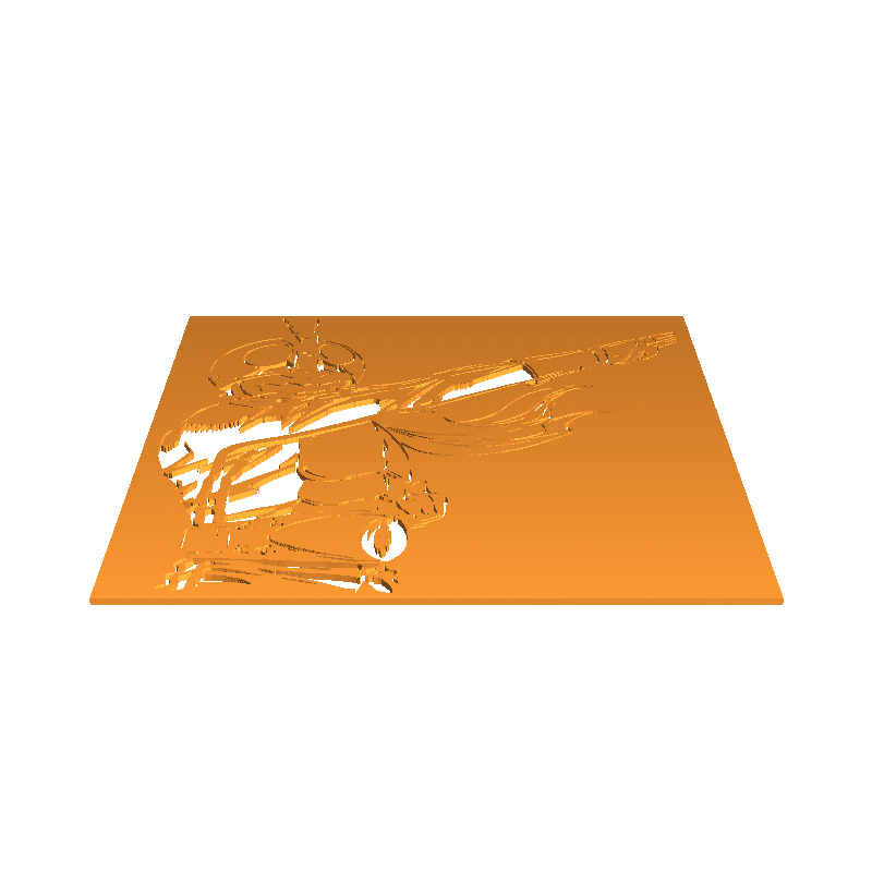 Free Digital Art STL Download - Kamen Rider stencilby SMT_M 🦊