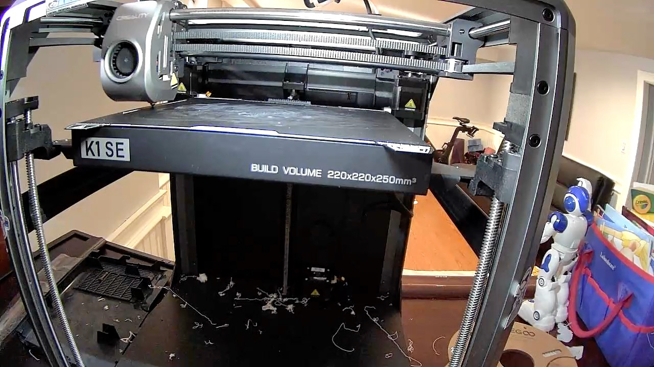 The print worked very well. It was a little stringy though. | Creality Cloud