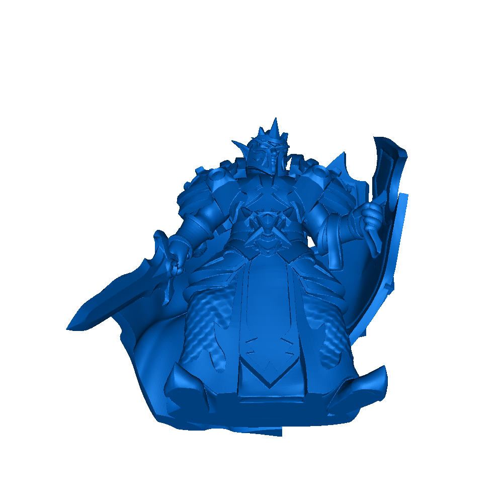 Free Characters & Creatures STL Download - elf paladinby areczek