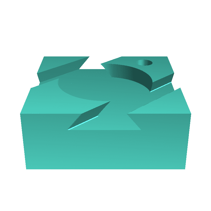 Free Board Games & Card Games STL Download - Impossible Dovetail Puzzle ...