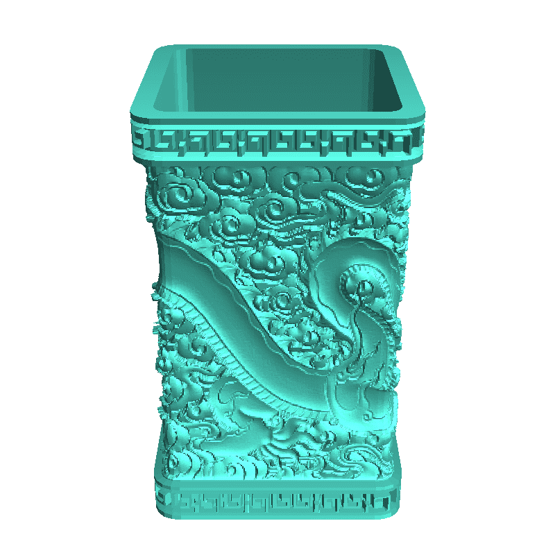 Free Home Decorations & Ornaments STL Download - cube dragon home ...