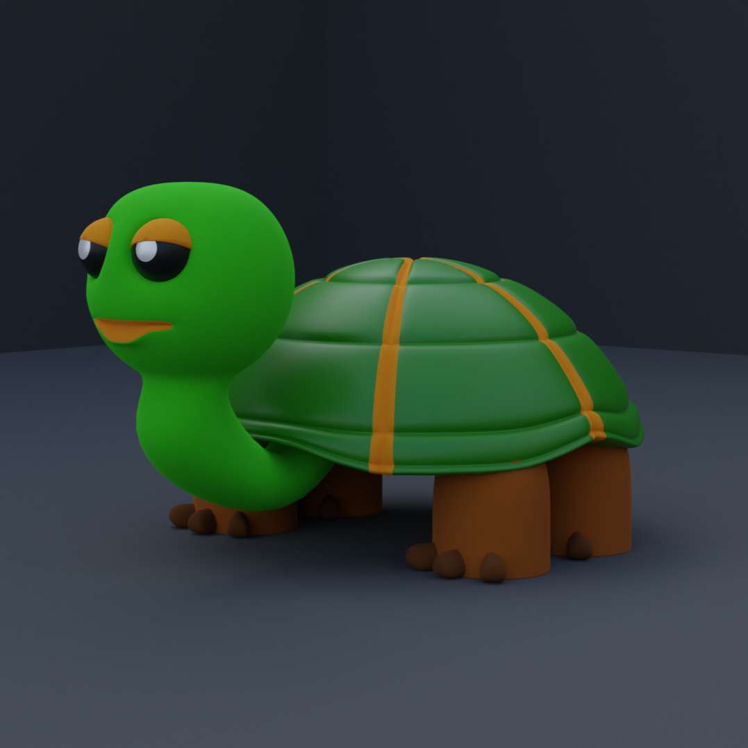 cute turtle | 3D models download | Creality Cloud