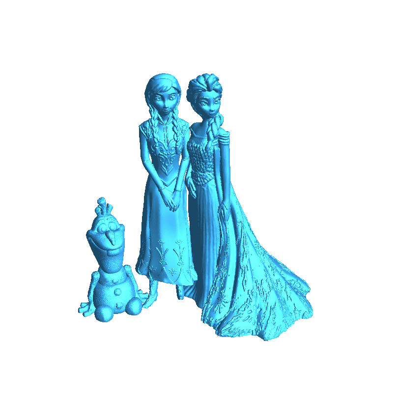 Free Characters & Creatures STL Download - Frozenby Thomas 1