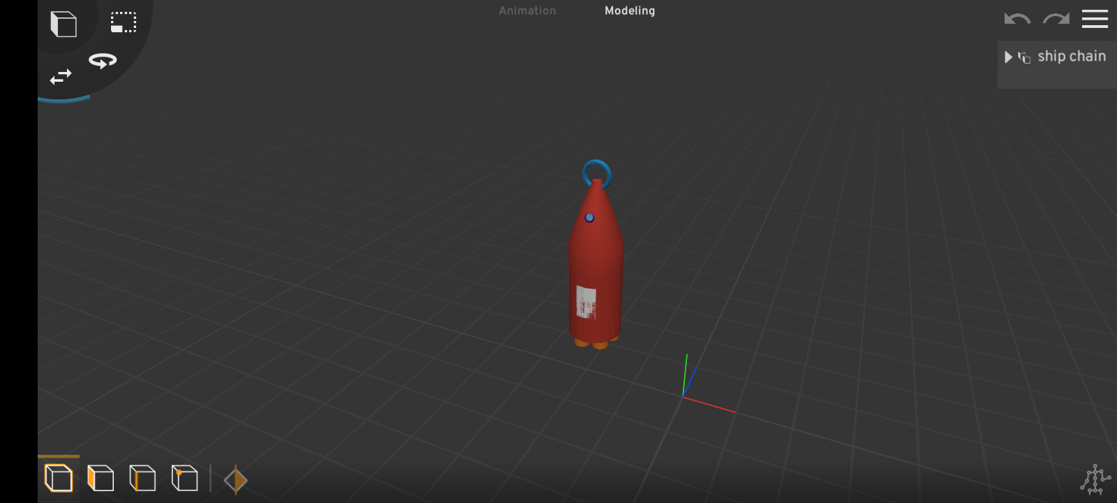 rocket keychain | 3D models download | Creality Cloud