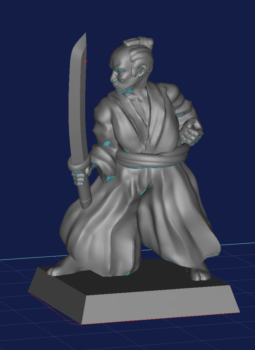 Samurai | 3D models download | Creality Cloud