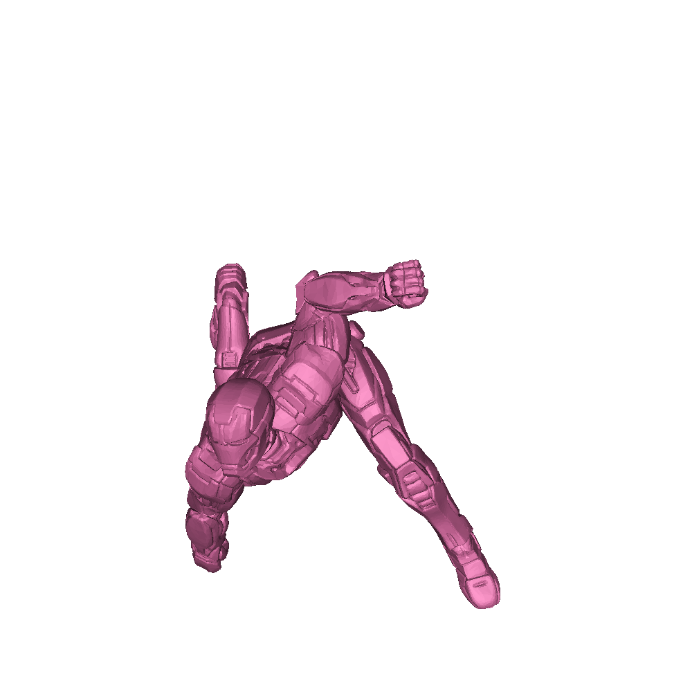 Free Characters & Creatures STL Download - iron man by Karel Kral