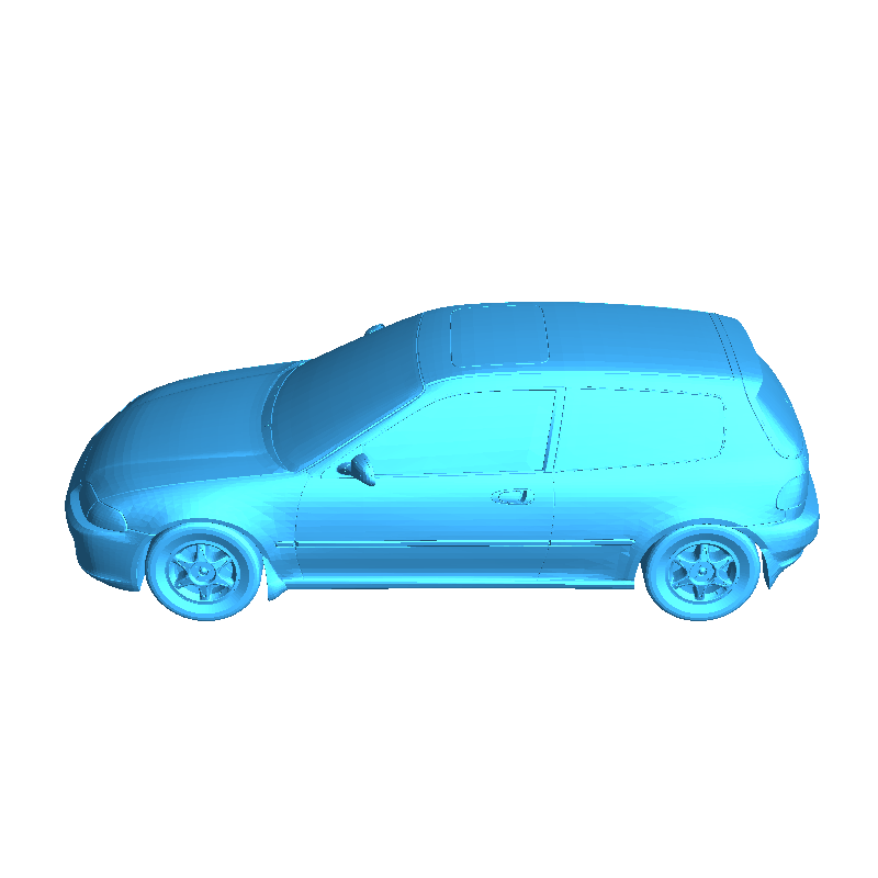 3D Printer Files | 3MF File | Honda civic eg6 | Creality Cloud