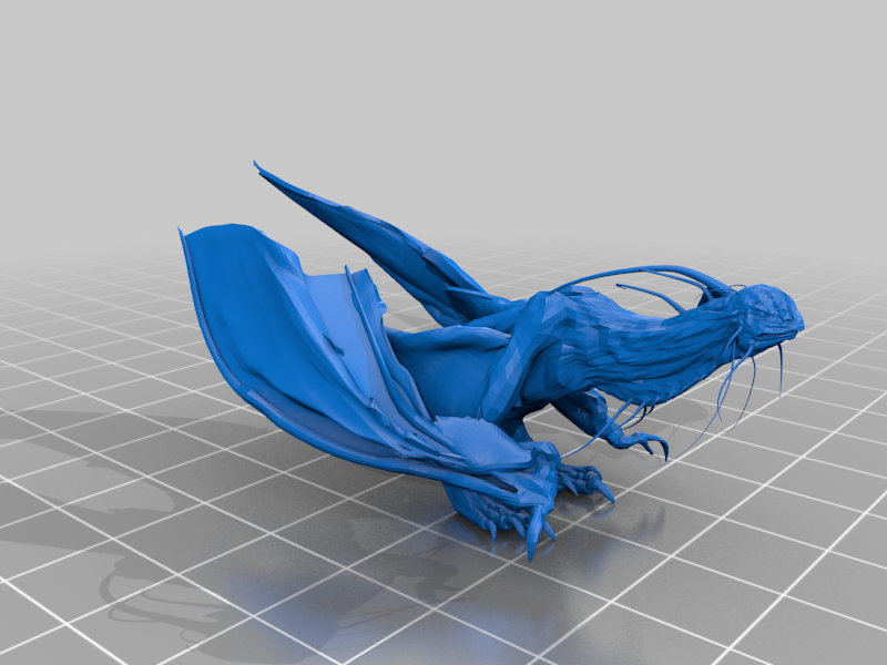 dragon-wyvern | 3D models download | Creality Cloud