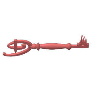 3D Printer Files | 3MF File | Disney Key | Creality Cloud
