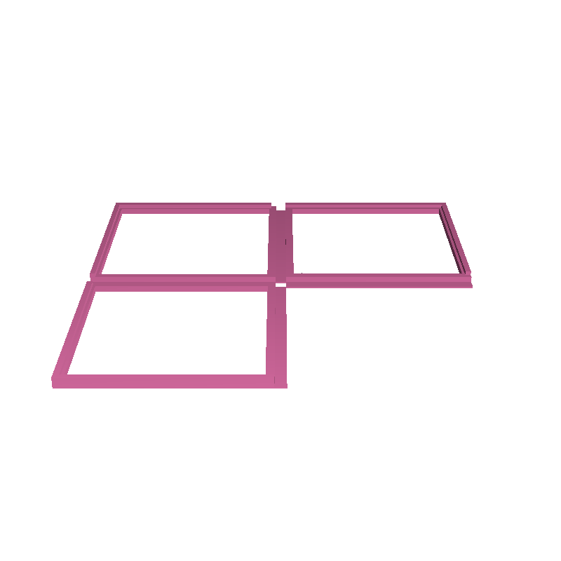 Free 3D Printer Accessories STL Download - 8x8x8 65mm cube flat print ...