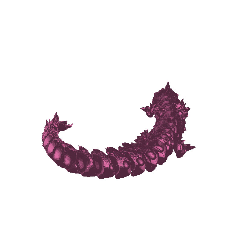 Characters & Creatures STL Download - Articulated Dragonby DRAKLORN