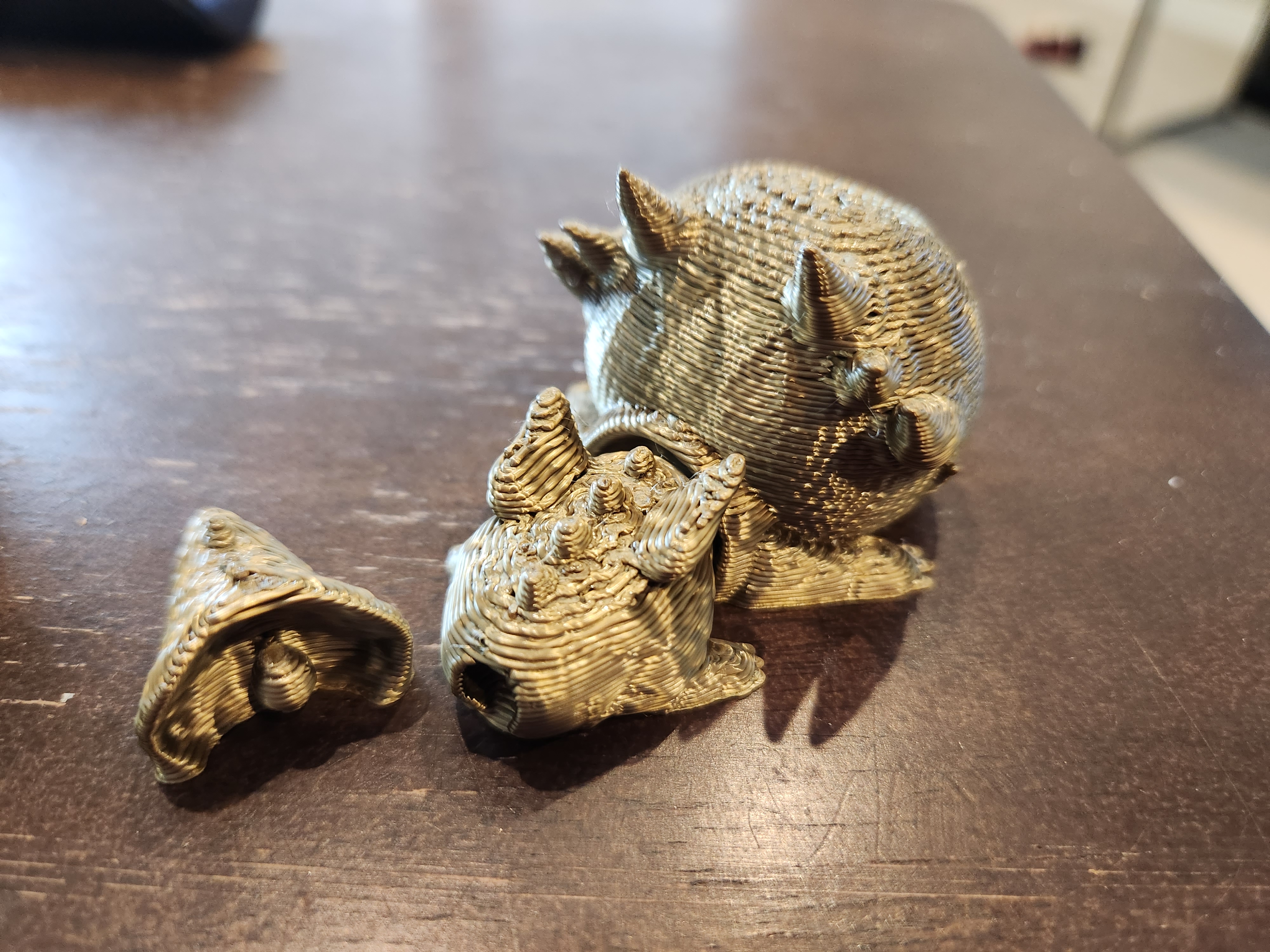 This is the first print of this cutie... but the tail fell off as I ...