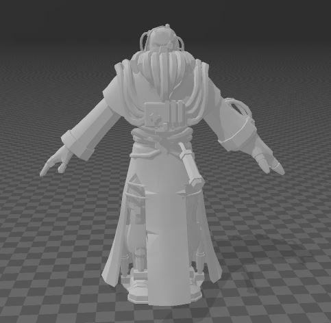 tech priest santa - admech - tm | 3D models download | Creality Cloud