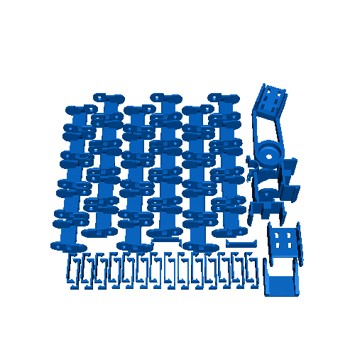 Free 3D Printer Parts STL Download - Ender 3 Pro cable chain single ...
