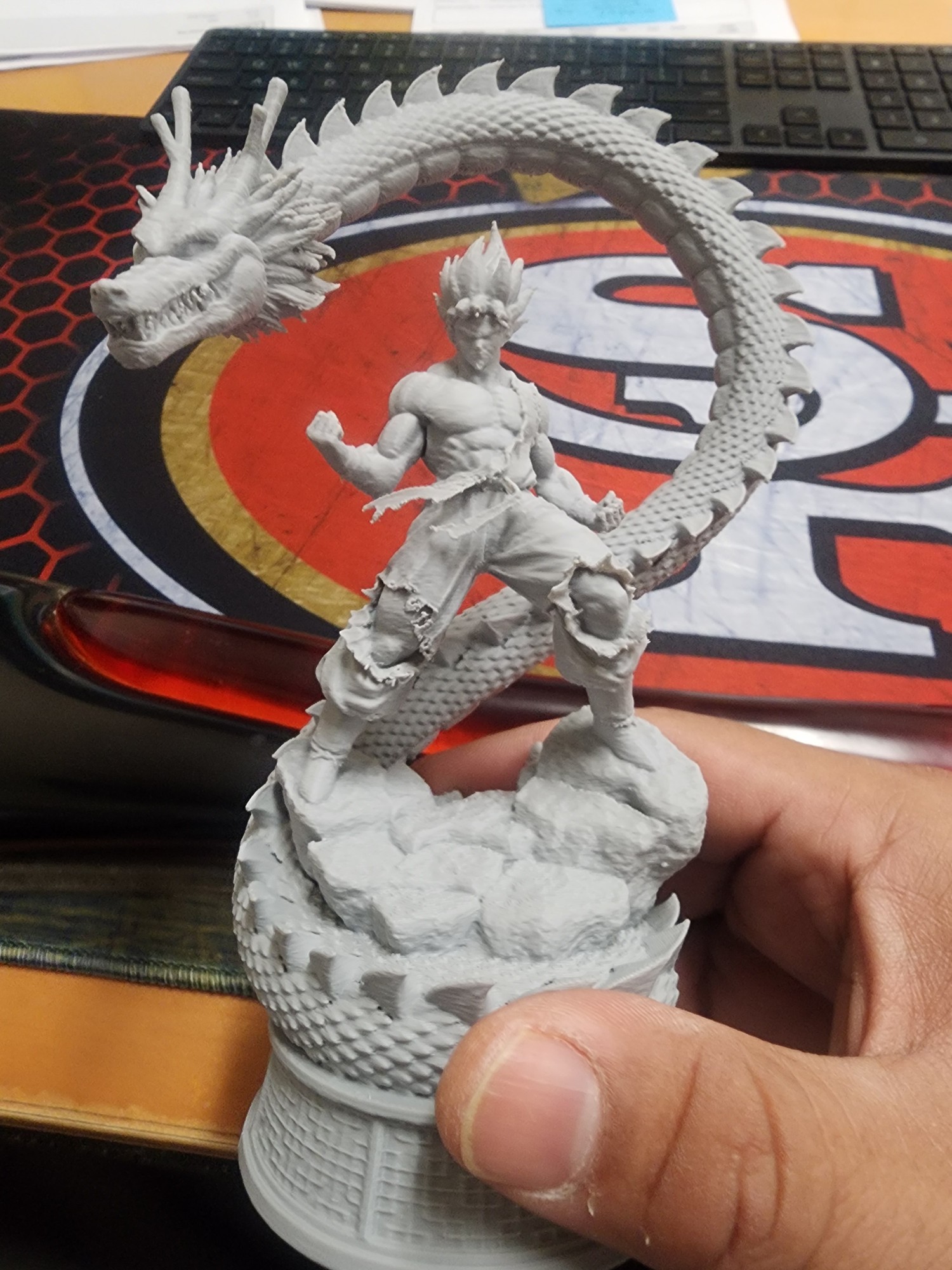 excellent and perfect dragonball z Goku, im very happy with the outcome ...