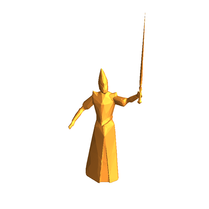 Free Other STL Download - guardian high elf statue - terrainby SMT_M 🦊