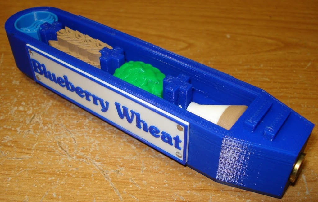 Fermware.com WBHY Tap Handles w/ Magnetic Placards | 3D models download ...