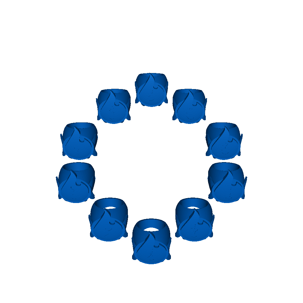 The MAKULAN Rings | 3D models download | Creality Cloud