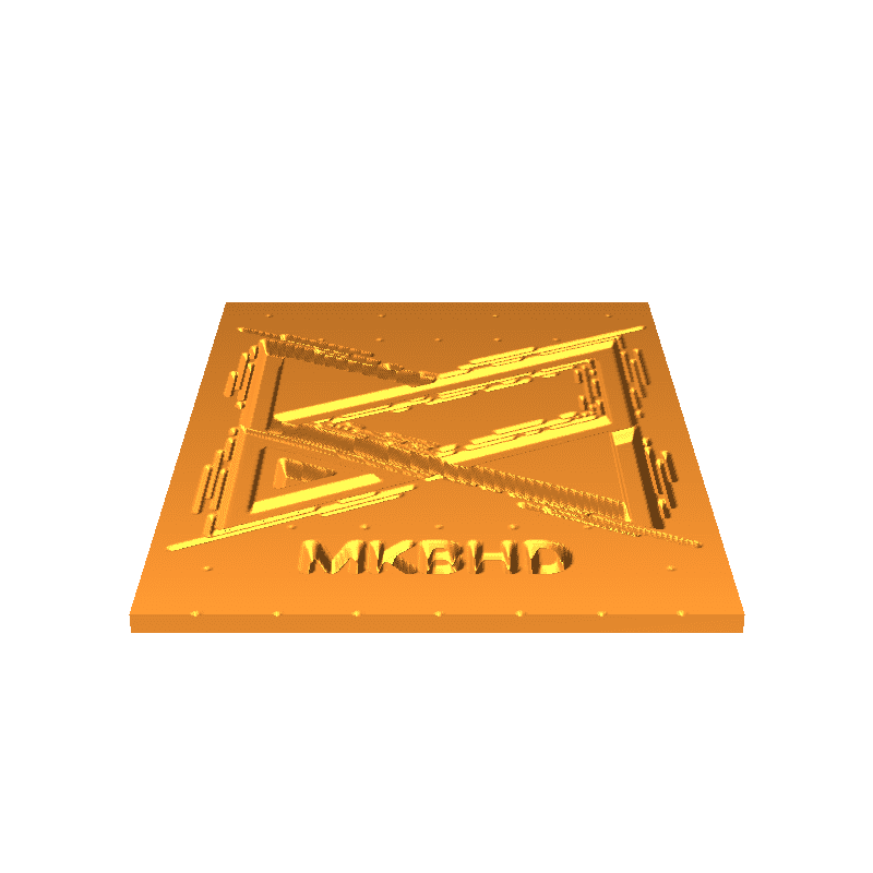 3D Printer Files | 3MF File | mkbhd logo | Creality Cloud