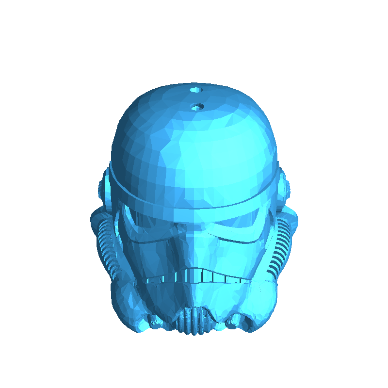 Blue and Black Filament- loved the details of the Storm Trooper ...