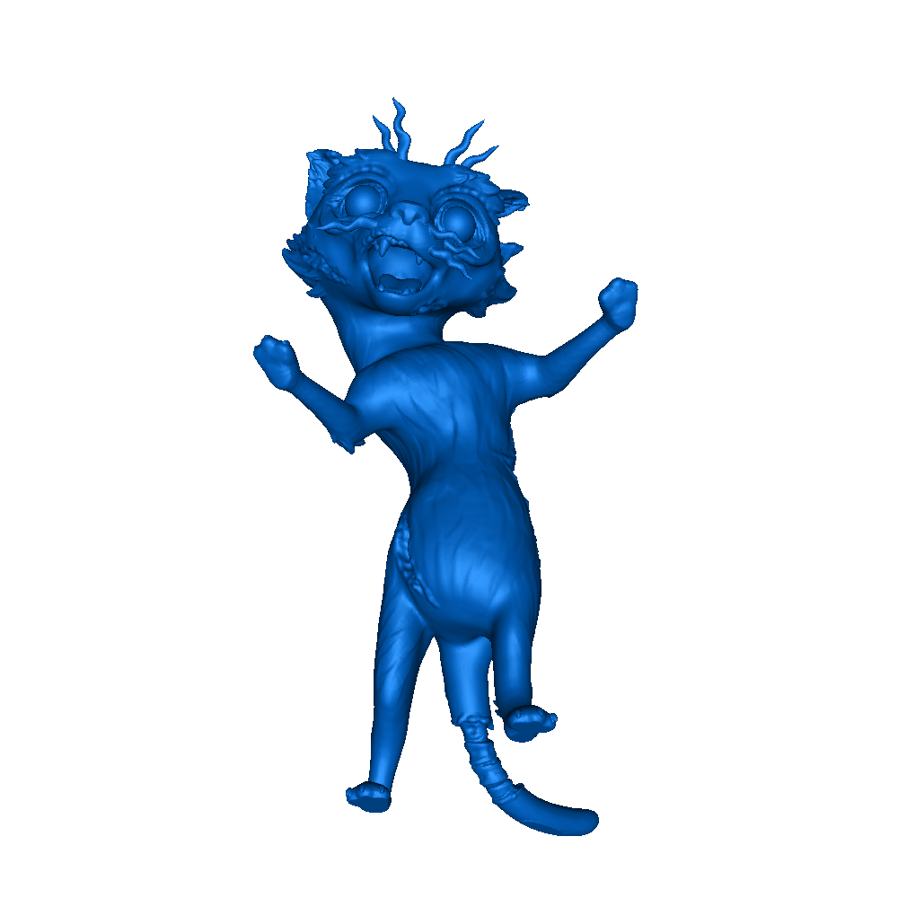 Free Characters & Creatures STL Download - cat by art _crazy69