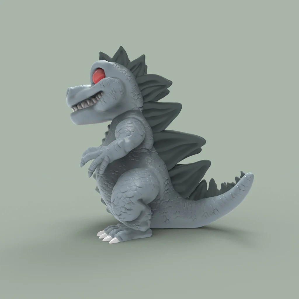 Cute Godzilla | 3D models download | Creality Cloud