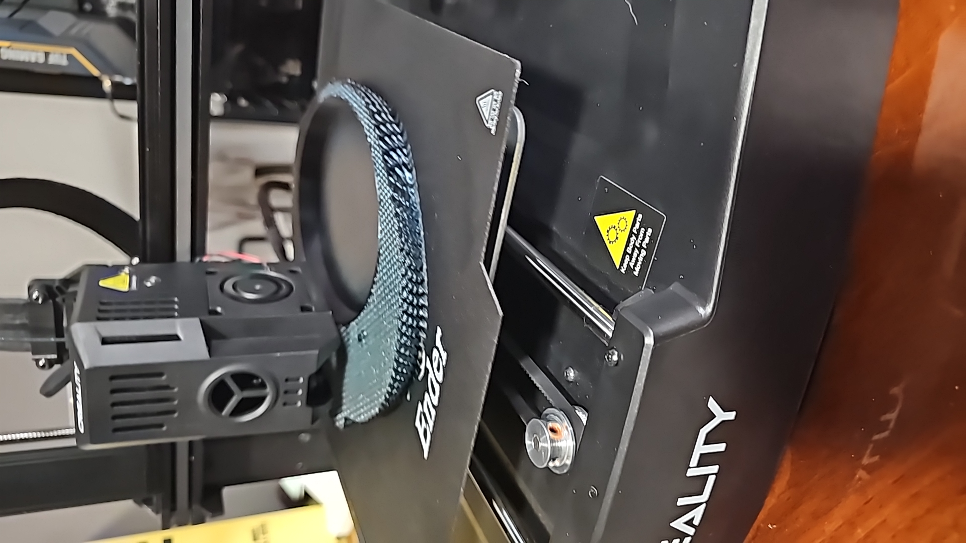 This print turned out amazing, Absolutely love the blue-green flake in this print!!! | Creality ...