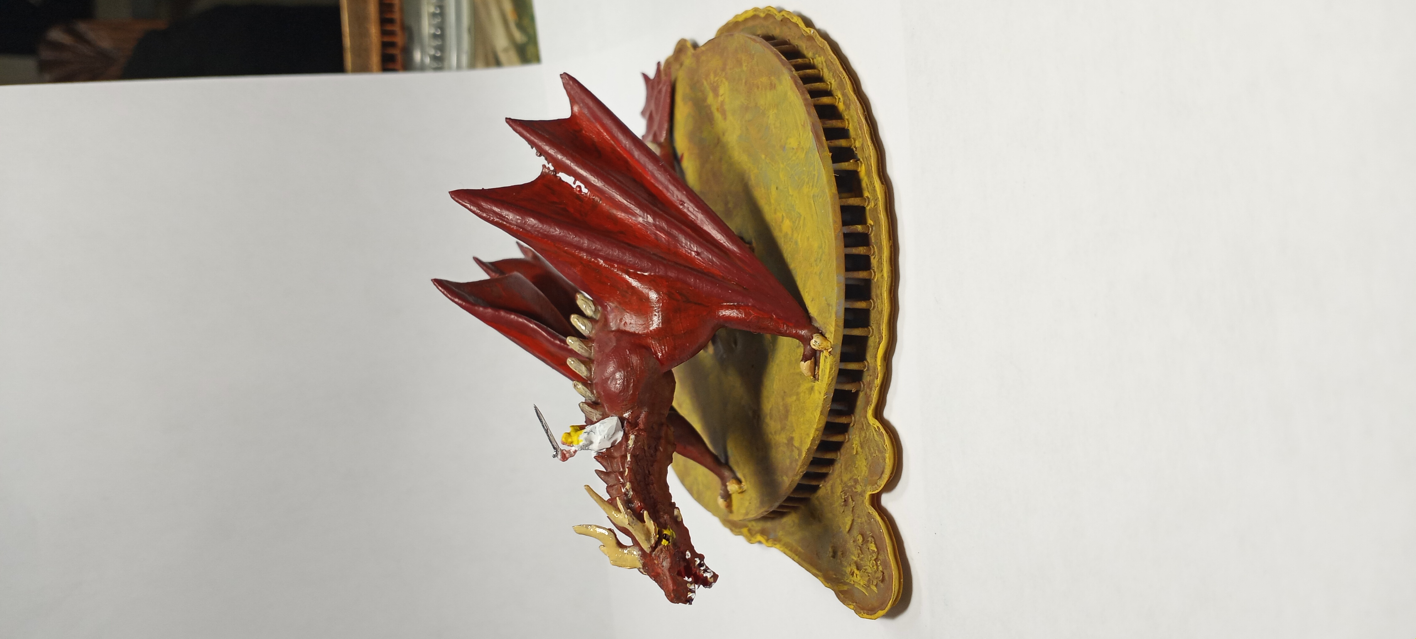 I love Dragons, this print has a few problems with wings and layer ...
