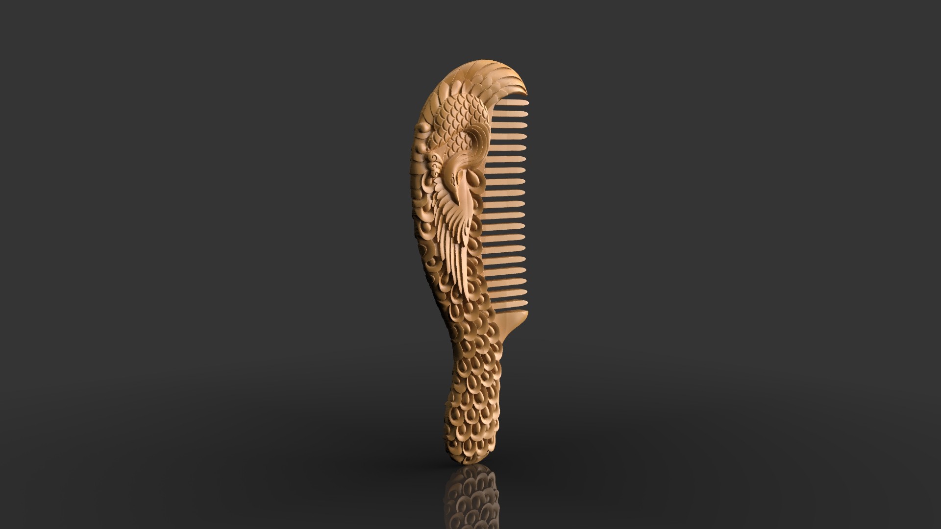 Personal Accessories STL Download - 7 pcs Combs, seven different STL ...