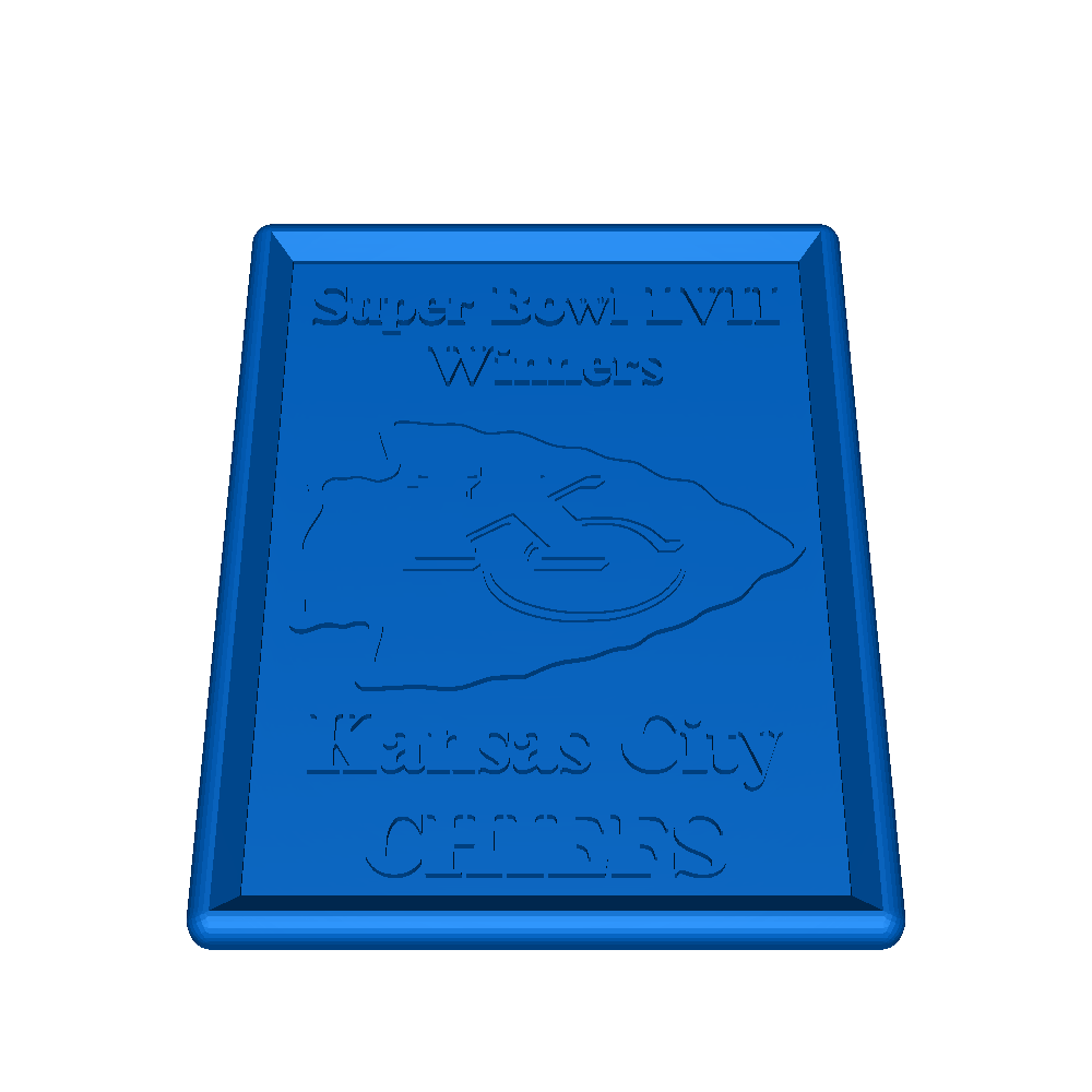 gratuita Board Games & Card Games STL Descarga - Kansas City Chiefs ...