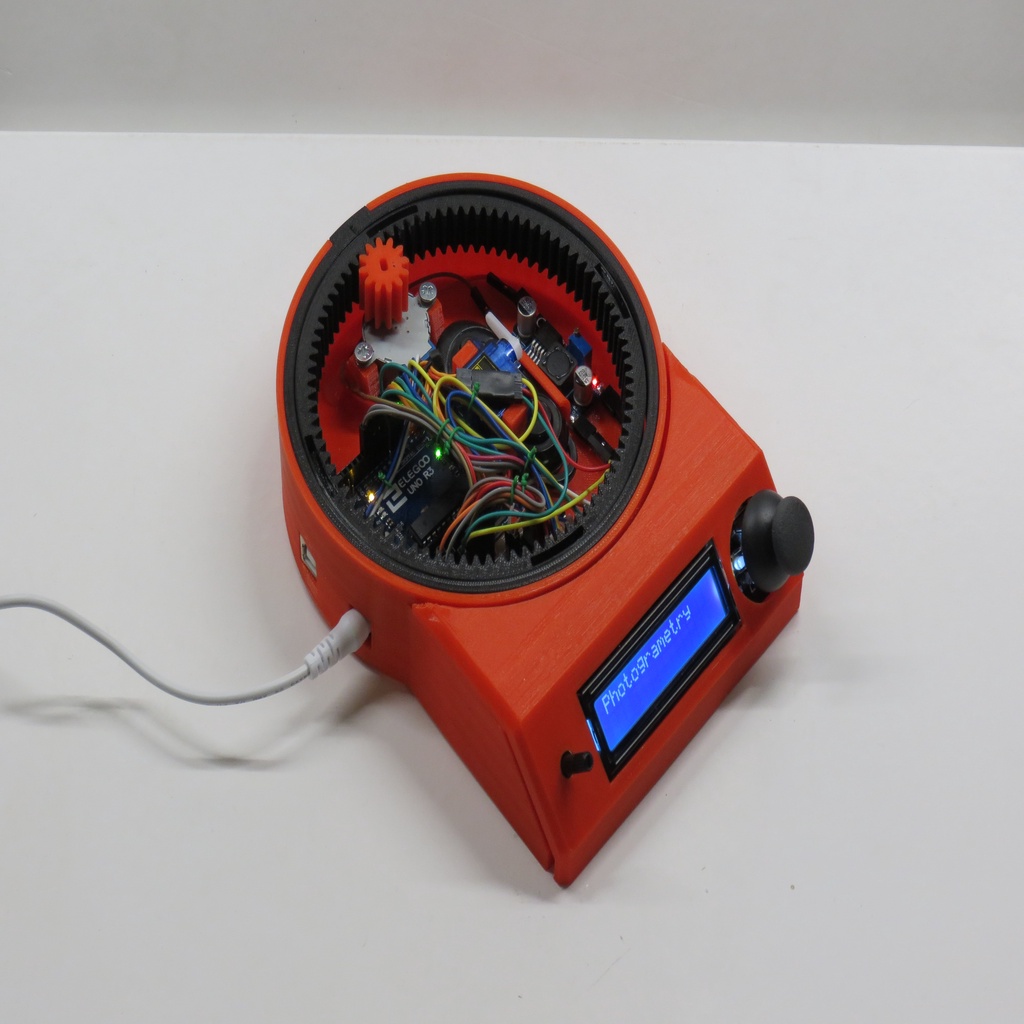 Arduino controlled photogrammetry 3D-scanner | 3D models download ...
