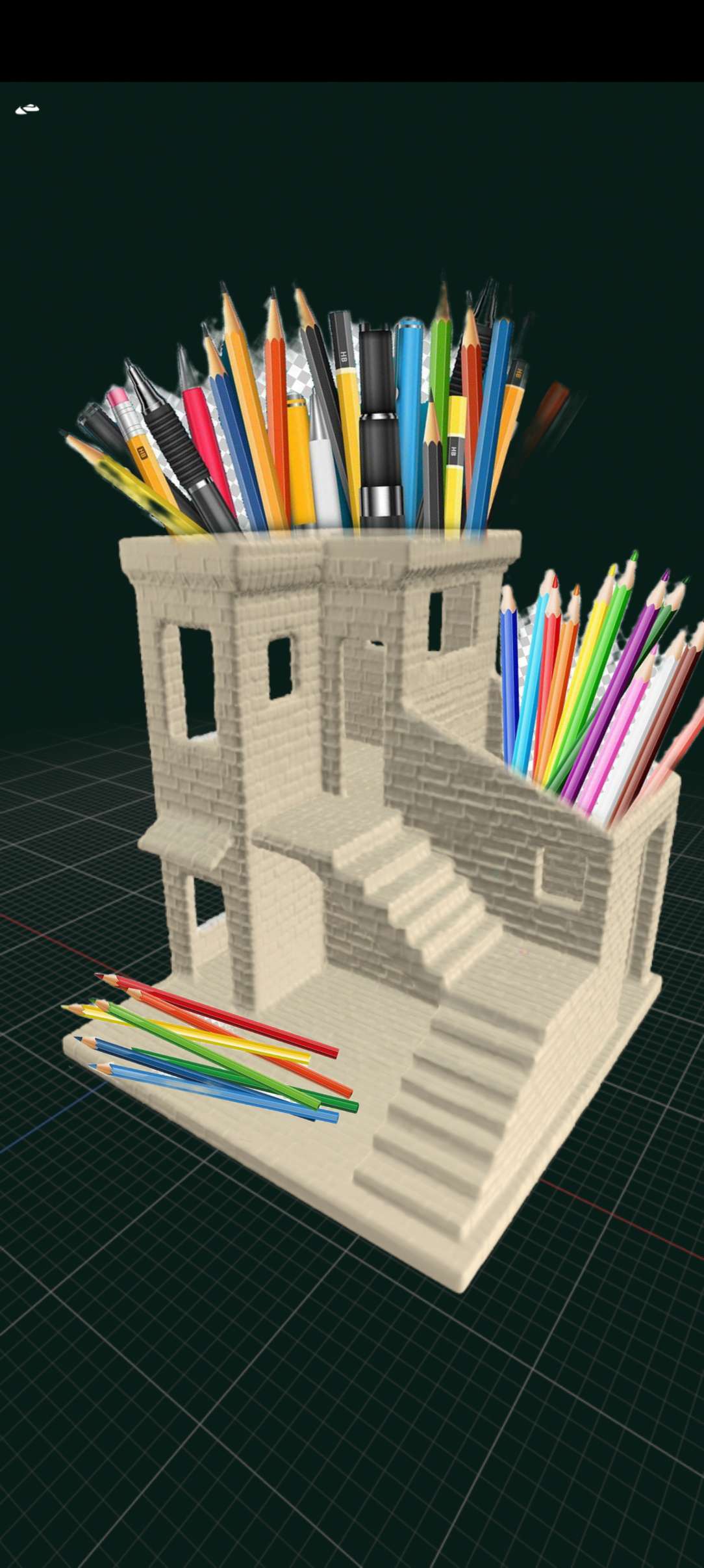 pen pencil box | 3D models download | Creality Cloud