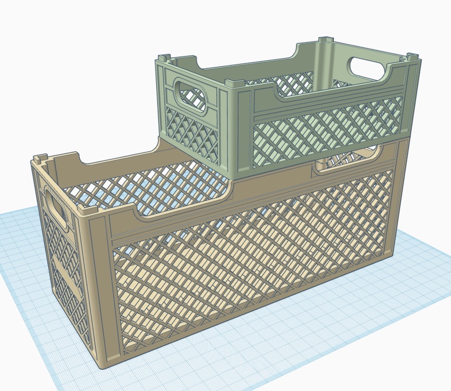 Stackable Crate (large) | 3D modeller indir | Creality Bulutu