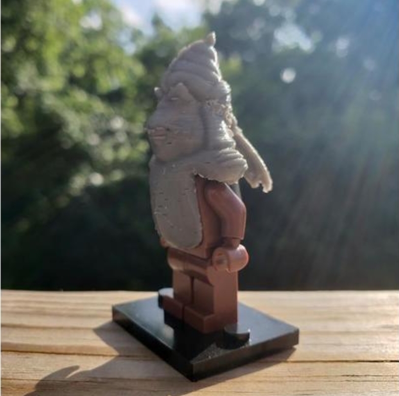 LEGO Boss Nass Head from LEGO Star Wars: The Skywalker Saga | 3D ...