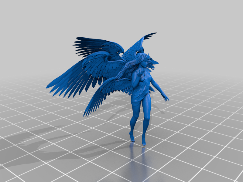 Free Characters & Creatures STL Download - sainted - dnd - monster ...