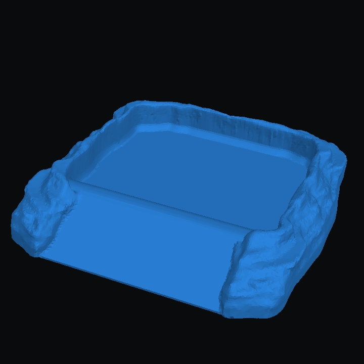 Free Pets STL Download - reptile water bowlby Johan Swart