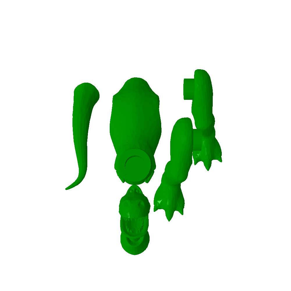 Other STL Download - Dinosaur Toy from Thingiverseby KennyTheDude