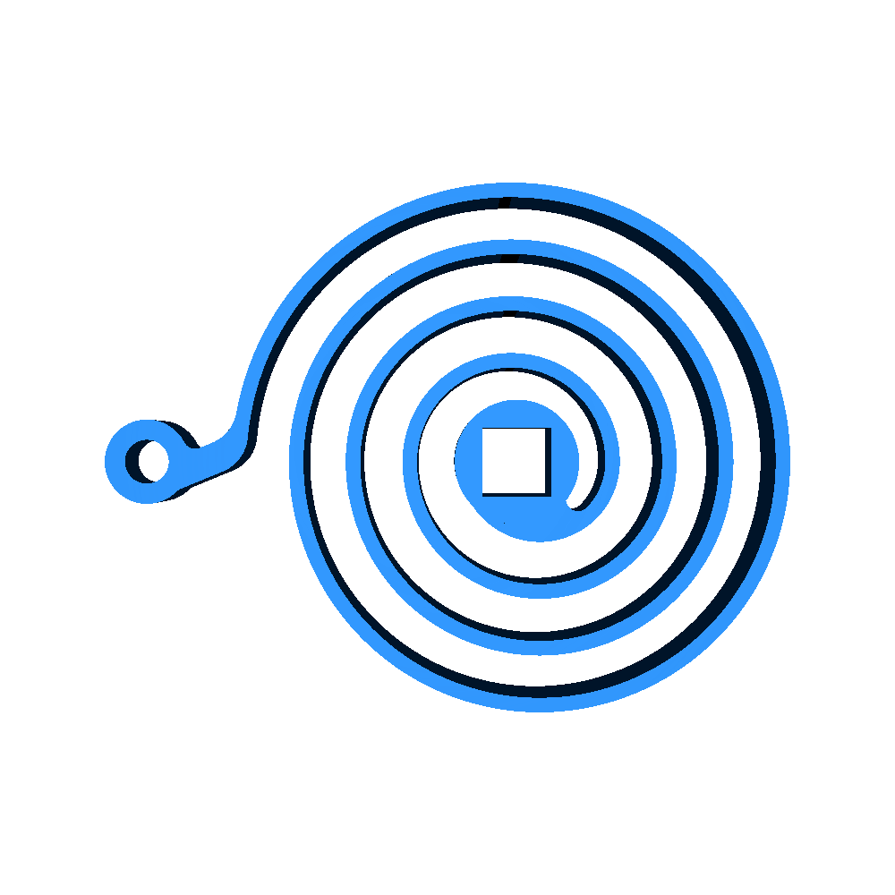 Free Stationery & Learning Tools STL Download - escapement springby ...