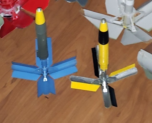 13mm Snake Eye Bomb Rocket | 3D models download | Creality Cloud