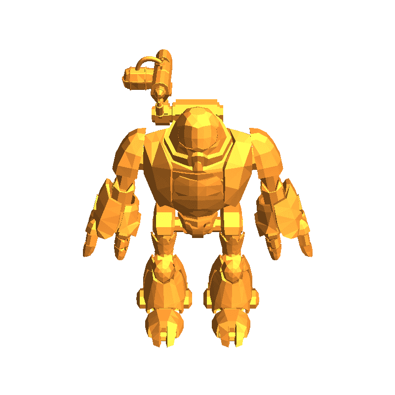 Free Robots & Mechs STL Download - Kastelan Robot - admech - tm - low ...